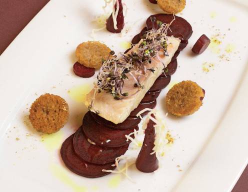 Forellenfilet mit Kren und Rüben Rezept - ichkoche.ch
