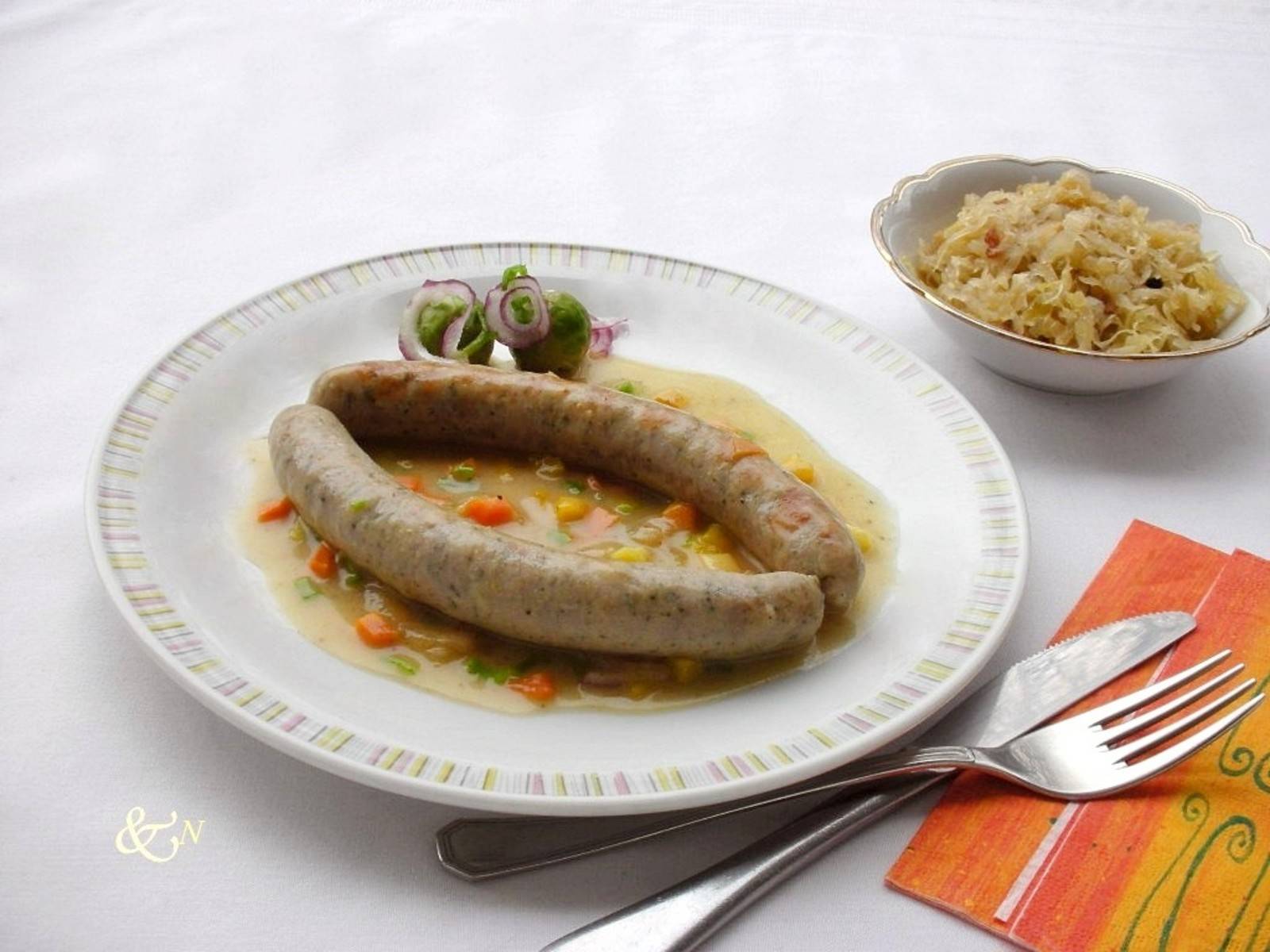 Stolzer Heinrich (Bratwurst in Bier) Rezept - ichkoche.ch