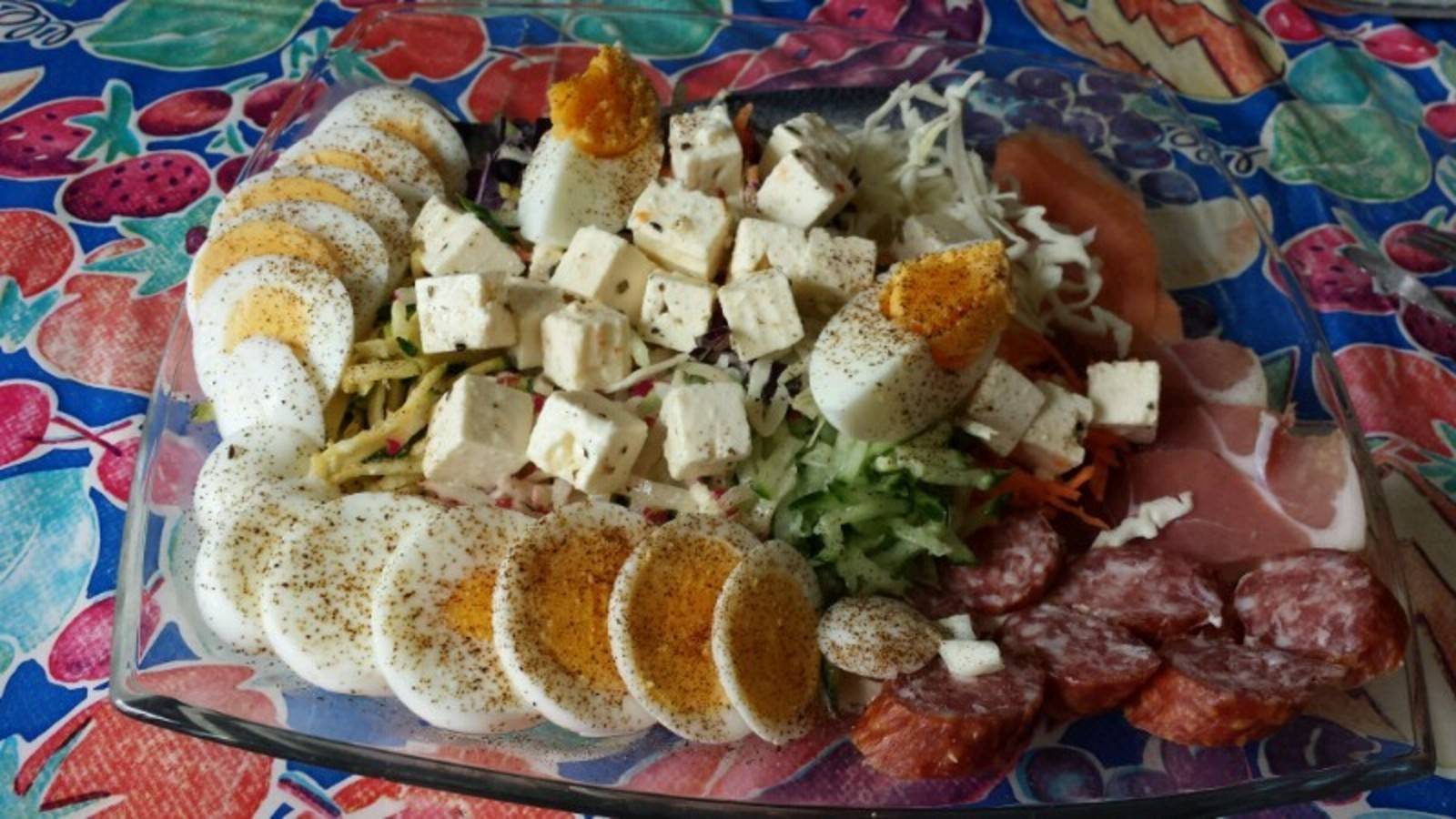 Salatteller Rezept - ichkoche.at