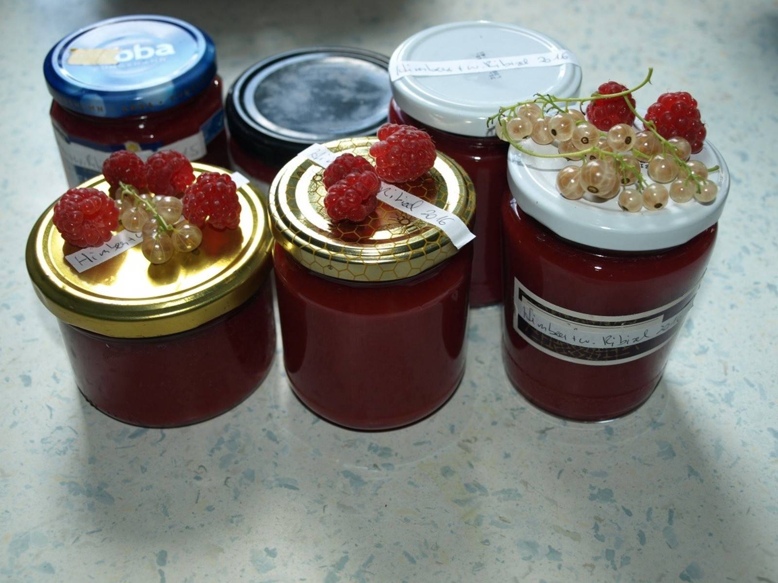 Himbeer-Ribiselmarmelade Rezept - ichkoche.ch