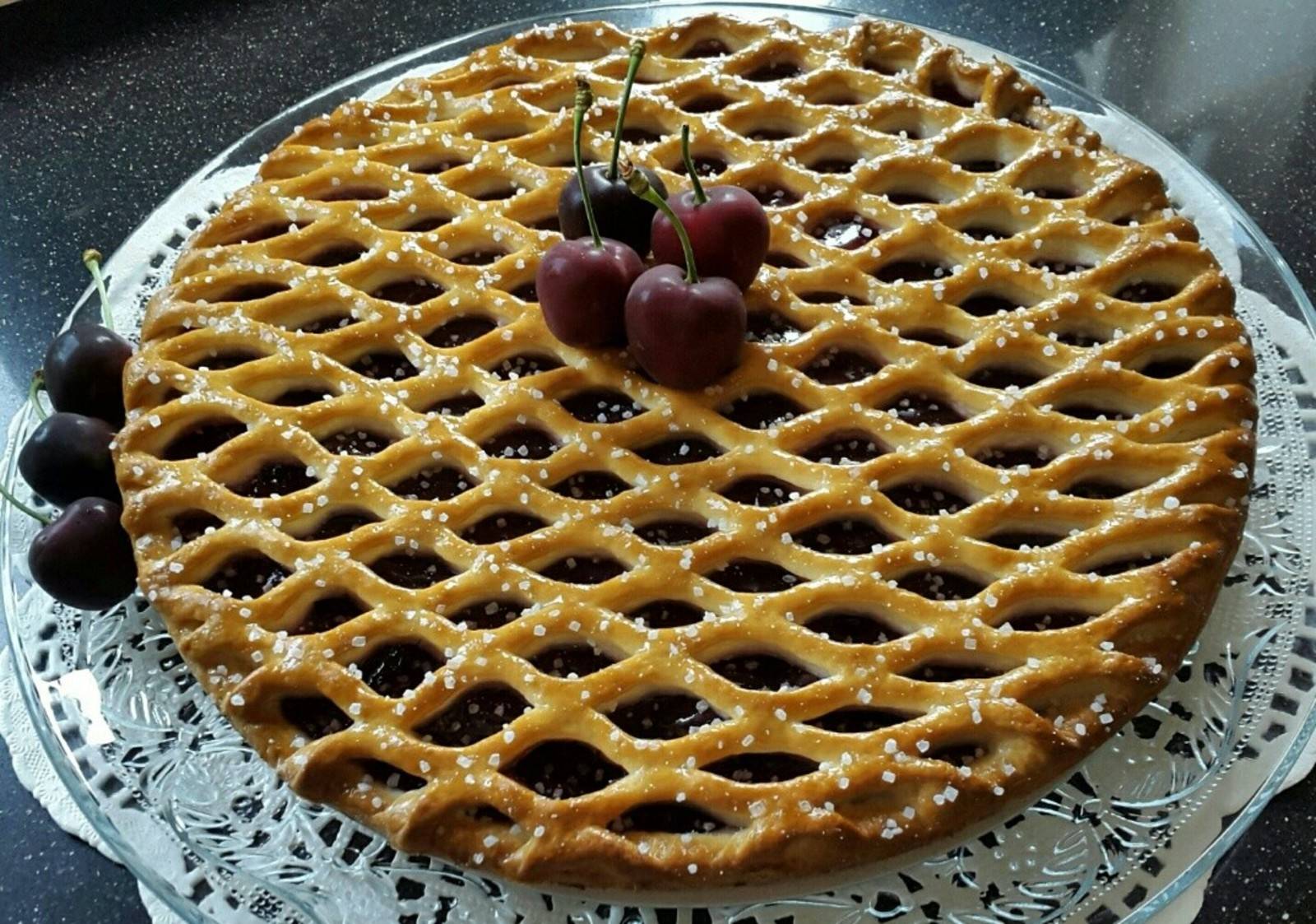 Kirschen Vlaai Rezept - ichkoche.de