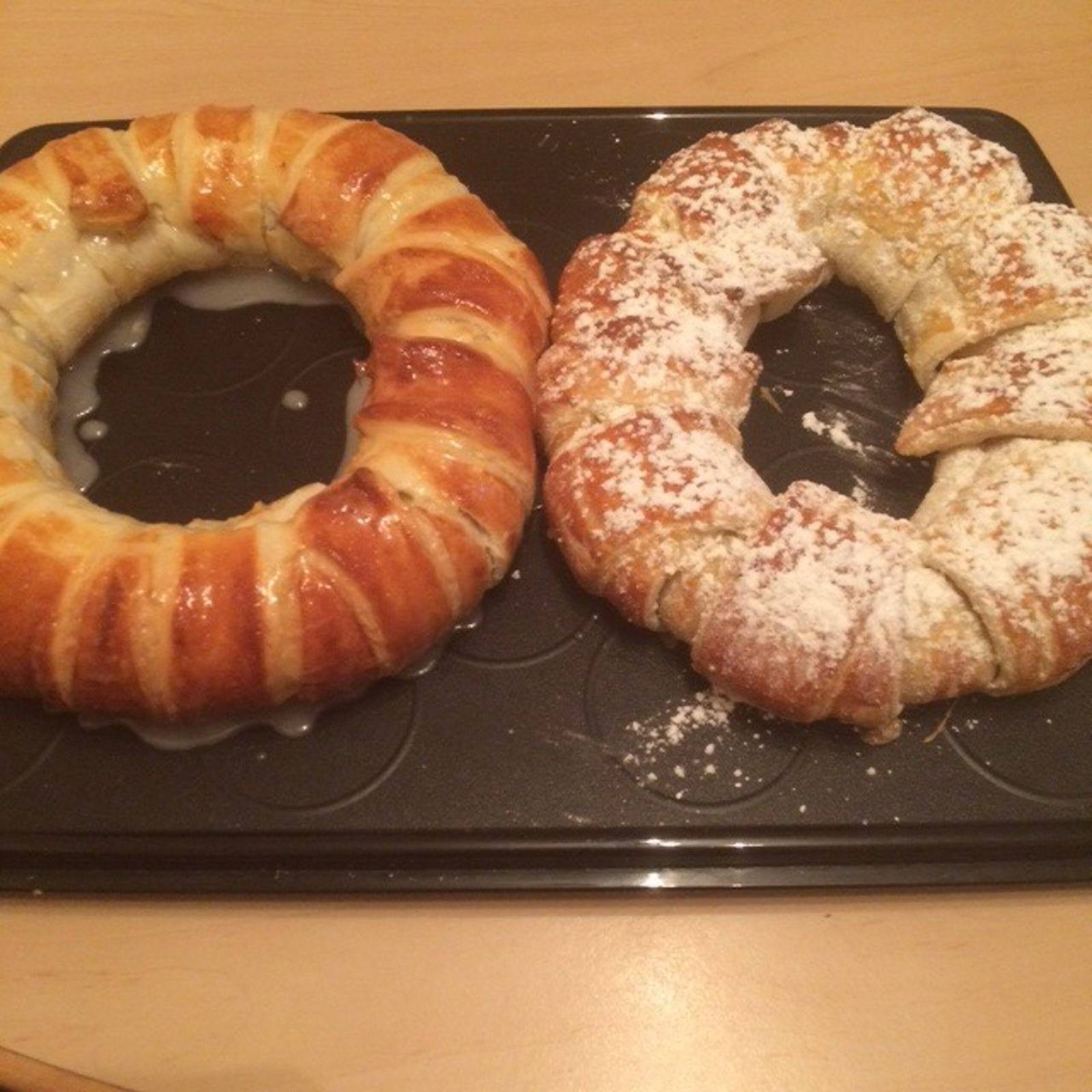 Nutella-Mandel Ring Rezept - ichkoche.ch