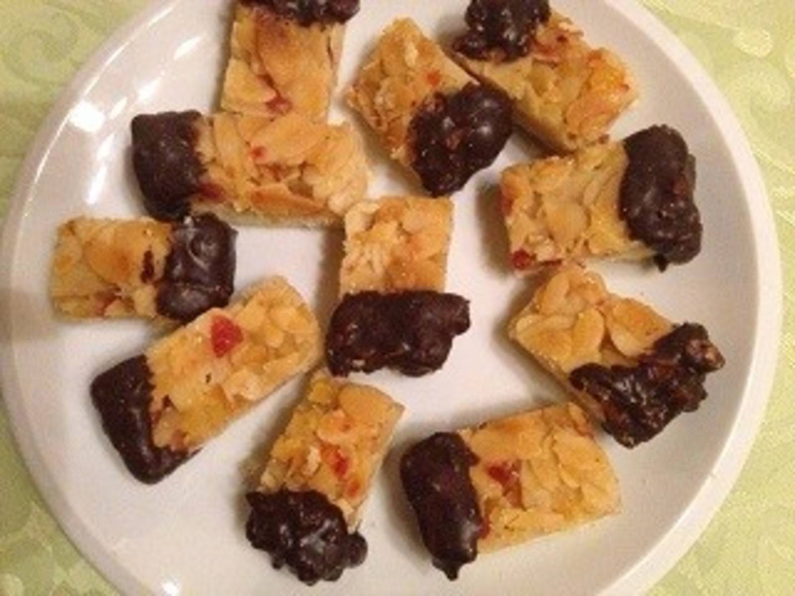 Florentiner mit Mürbeteigboden Rezept - ichkoche.de