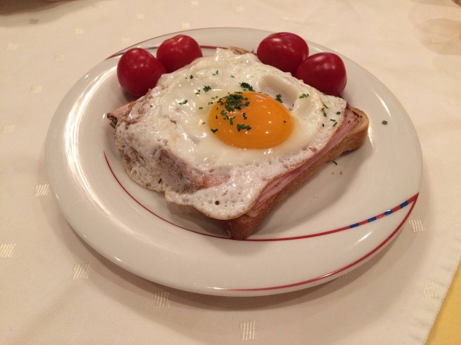 Spiegelei Toast Rezept - ichkoche.ch