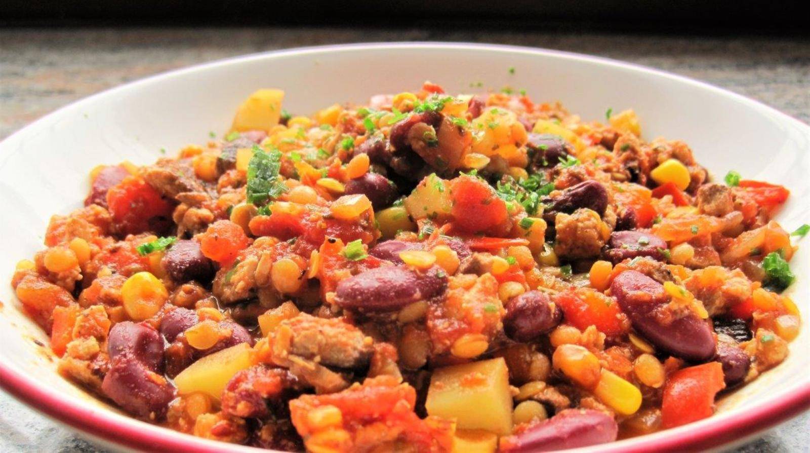 Chili con Tofu Rezept - ichkoche