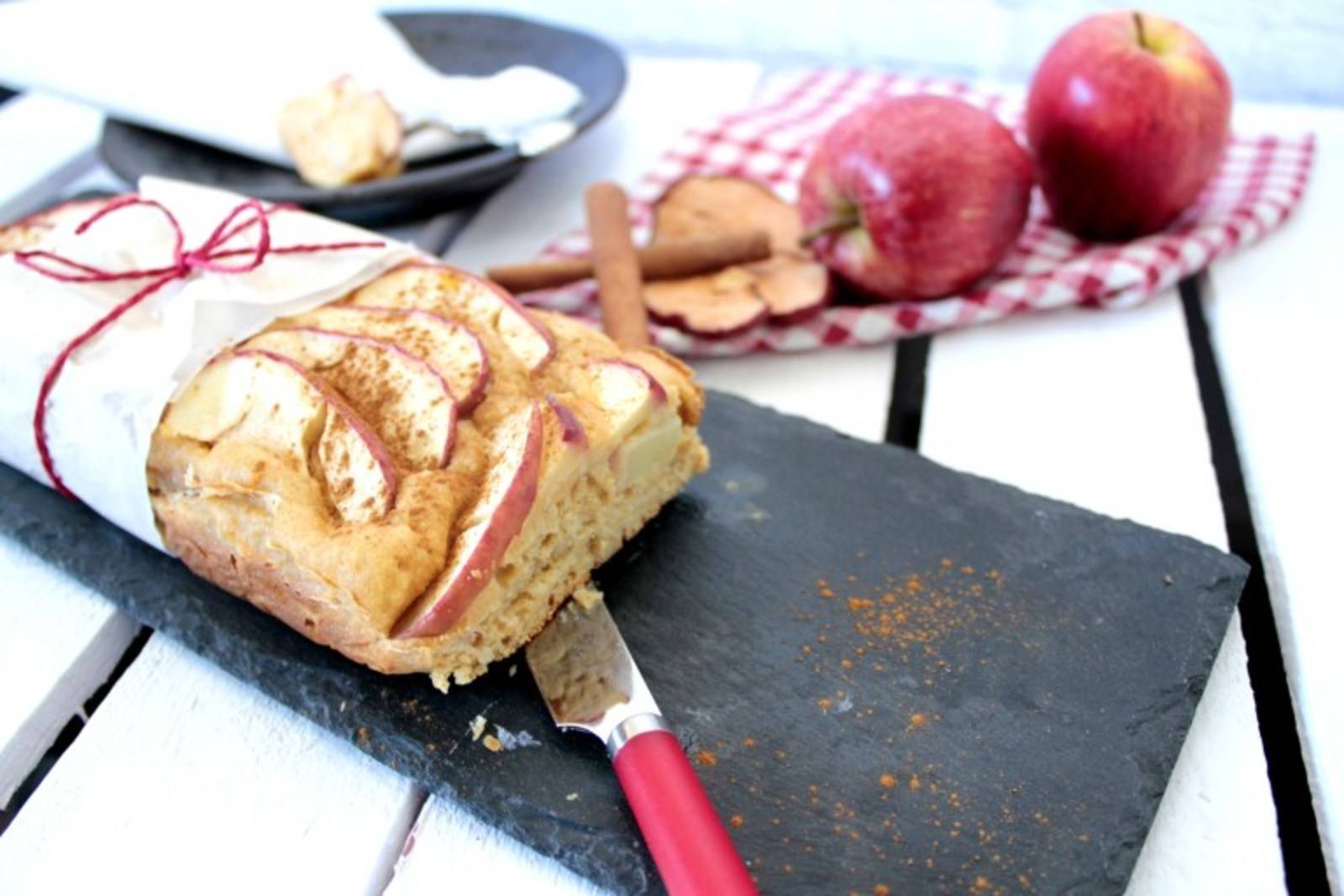 Schlanker Apfelkuchen Rezept - ichkoche.ch