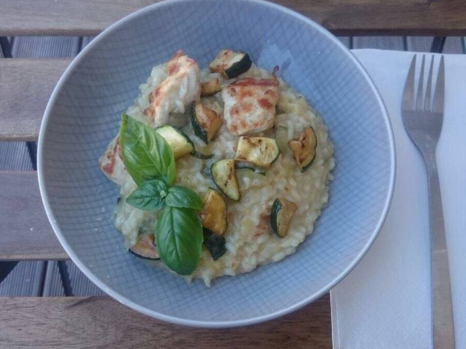 Rotbarbe mit Mandelrisotto Rezept - ichkoche.de