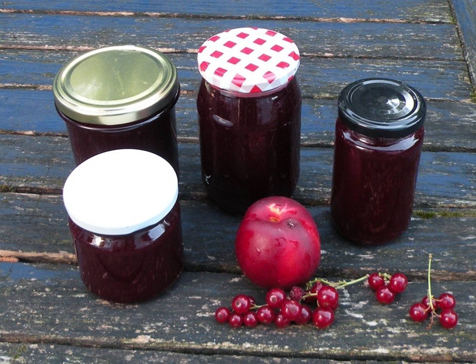 Nektarinen-Ribiselmarmelade Rezept - ichkoche.ch