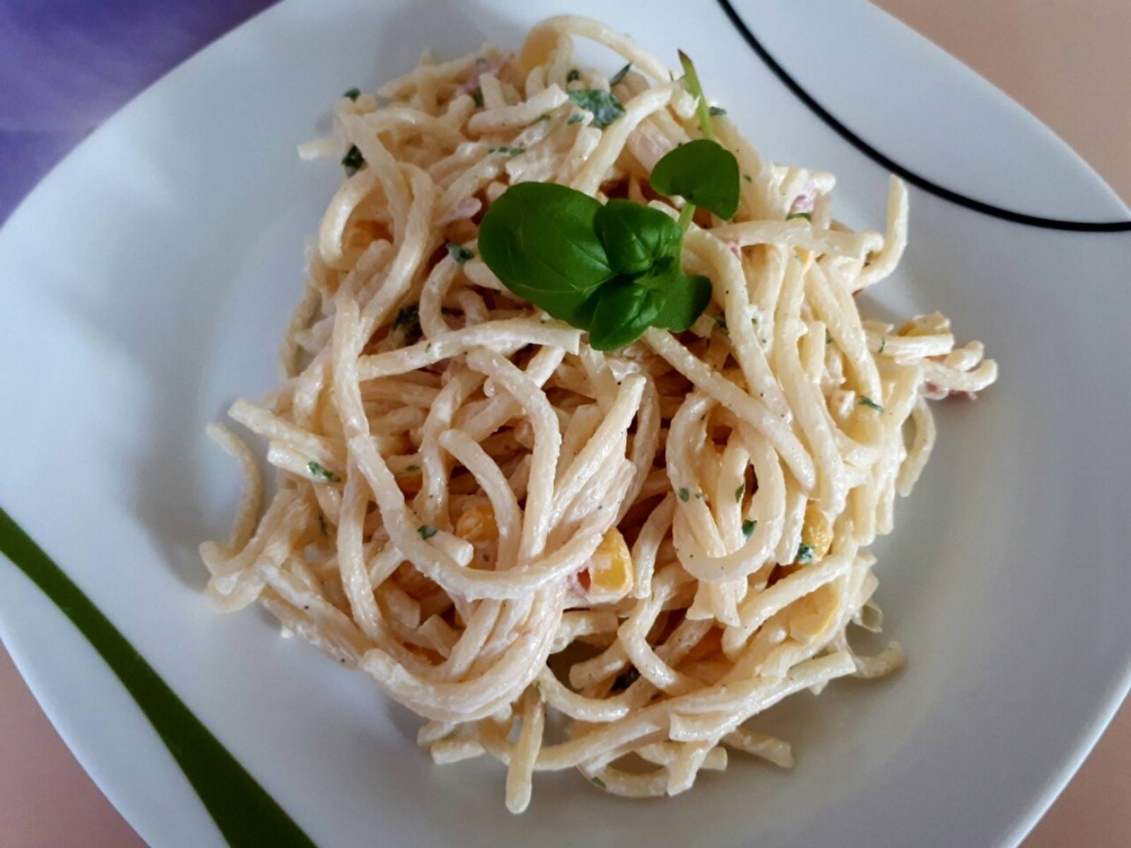 Spaghettisalat Rezept - ichkoche.de