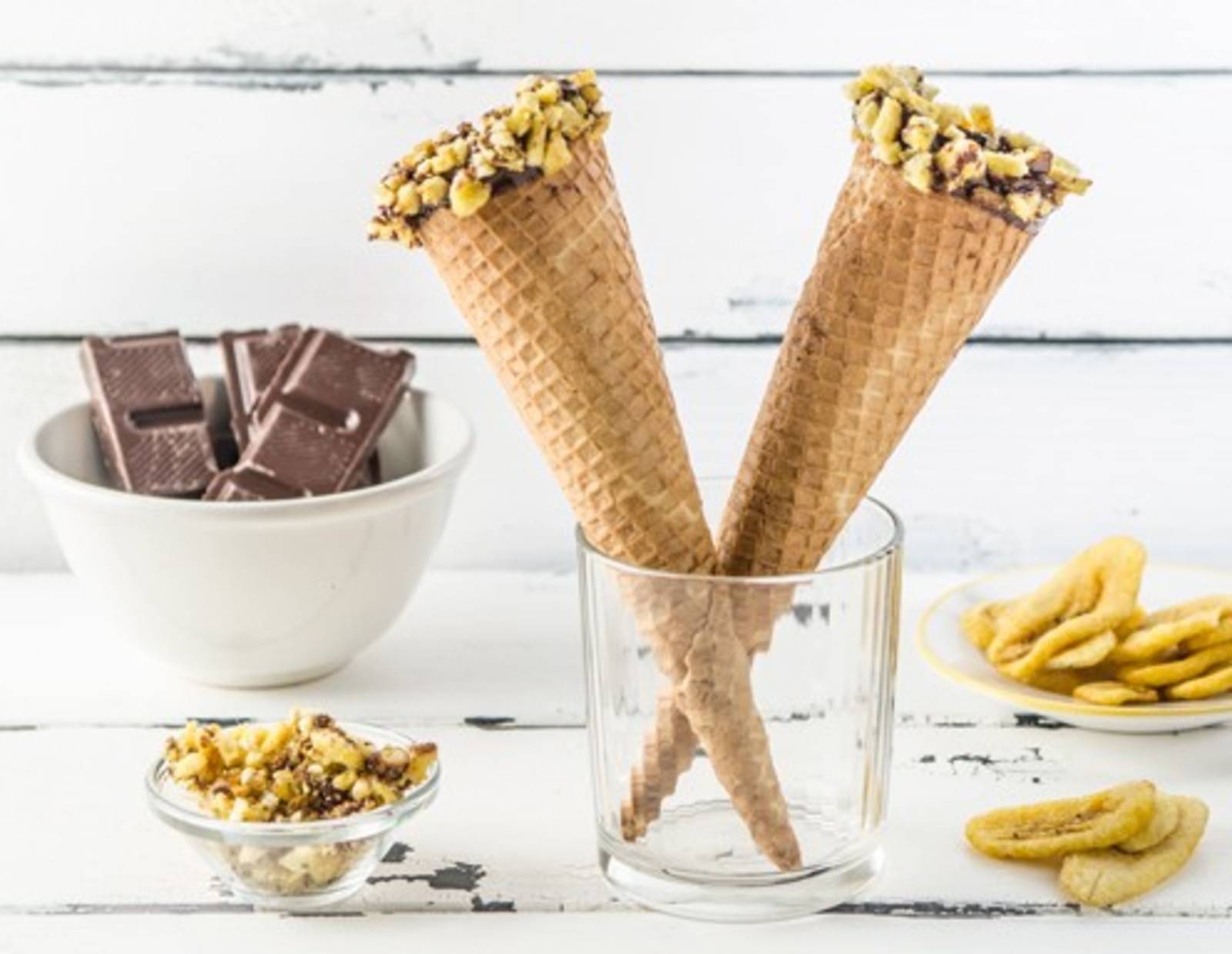 Schoko-Bananen-Stanitzel Rezept - ichkoche.ch