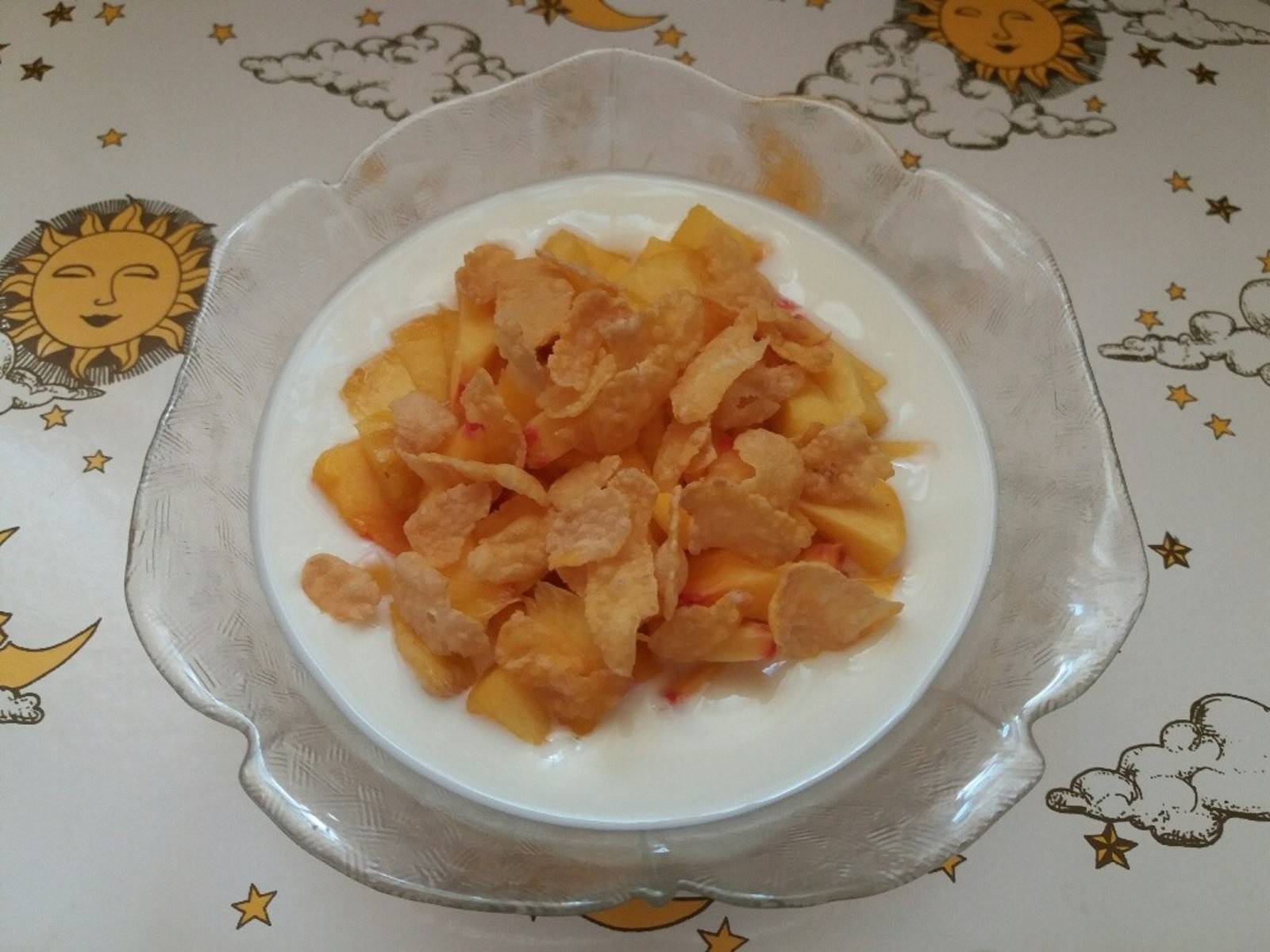 Joghurt mit Früchten und Cornflakes Rezept - ichkoche.ch