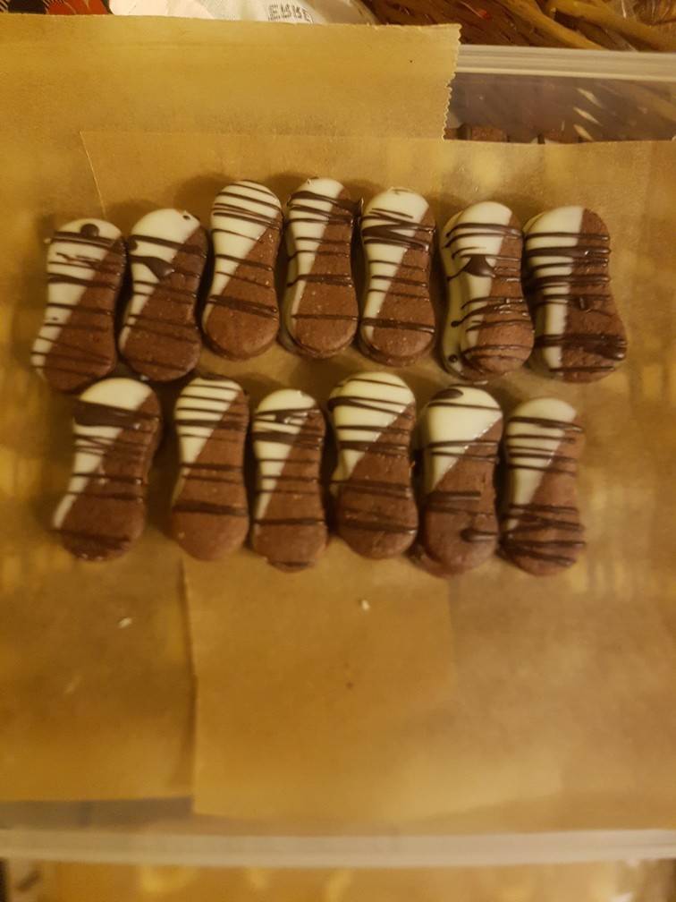 Schnelle Schokolademürbteig Biskotten Rezept - ichkoche.de