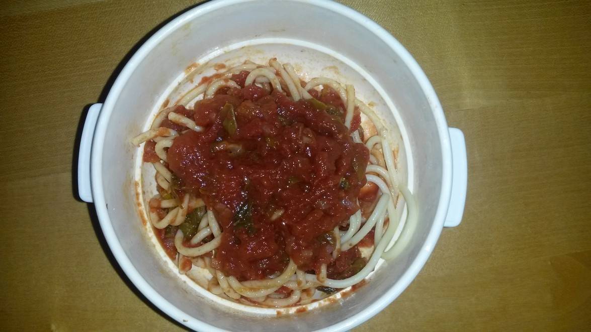 Spaghetti mit Tomatensauce Rezept - ichkoche.ch