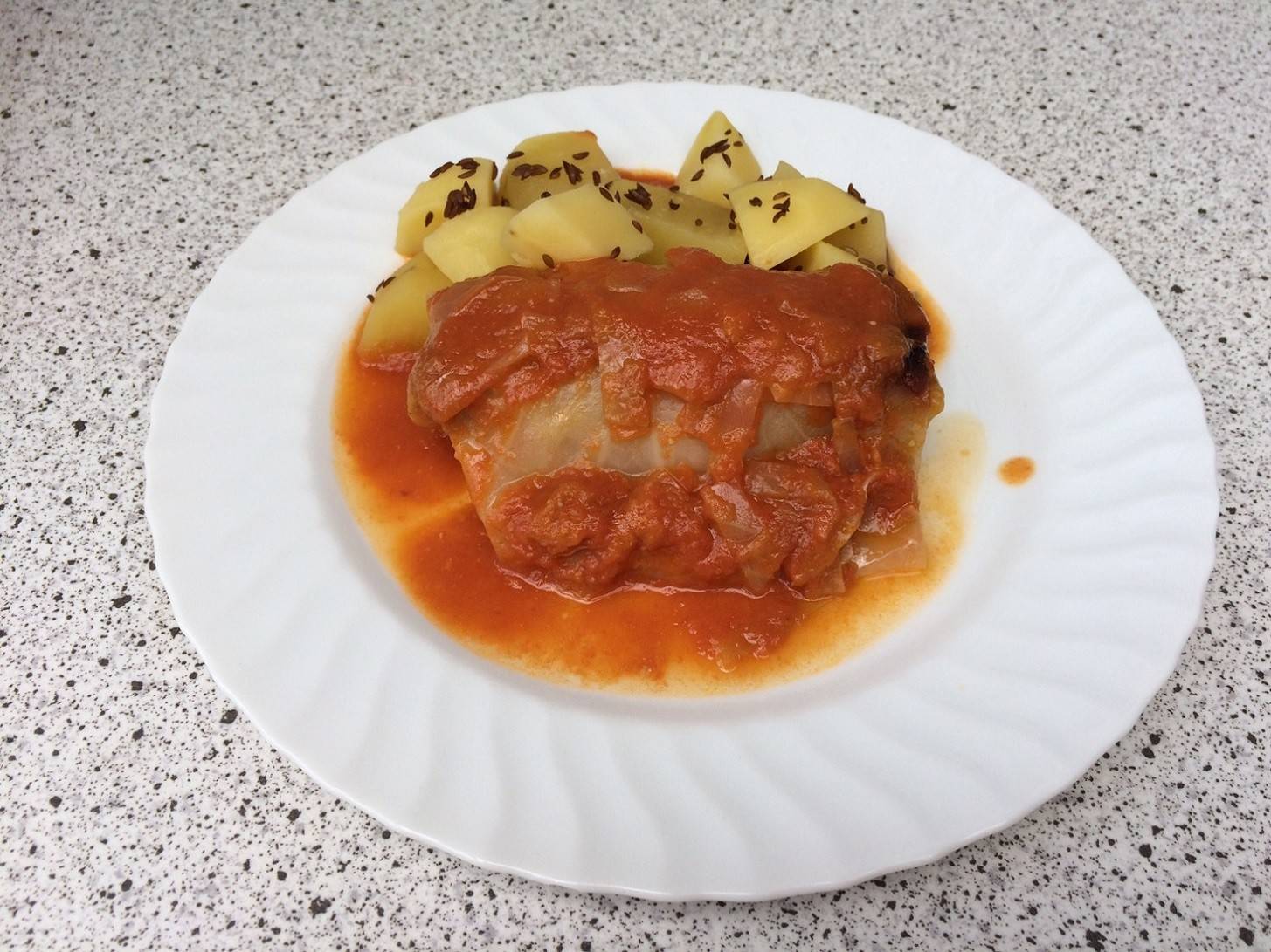 Krautroulade mit Paprikasauce Rezept - ichkoche.ch