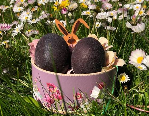 Glitzer Ostereier Rezept - ichkoche.at