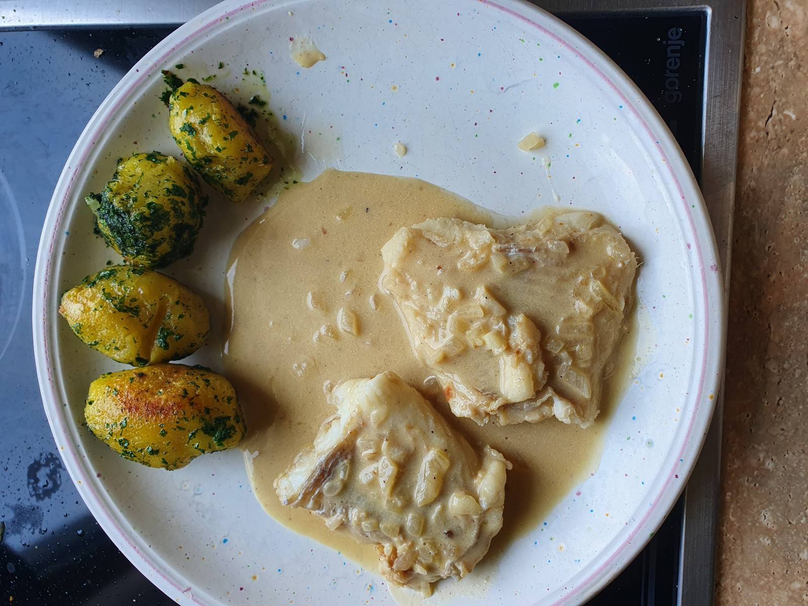 Dorschfilet mit Senfsauce Rezept - ichkoche.ch