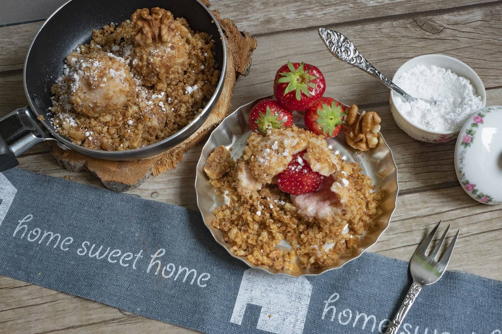 Erdbeerknödel Rezept - ichkoche.ch