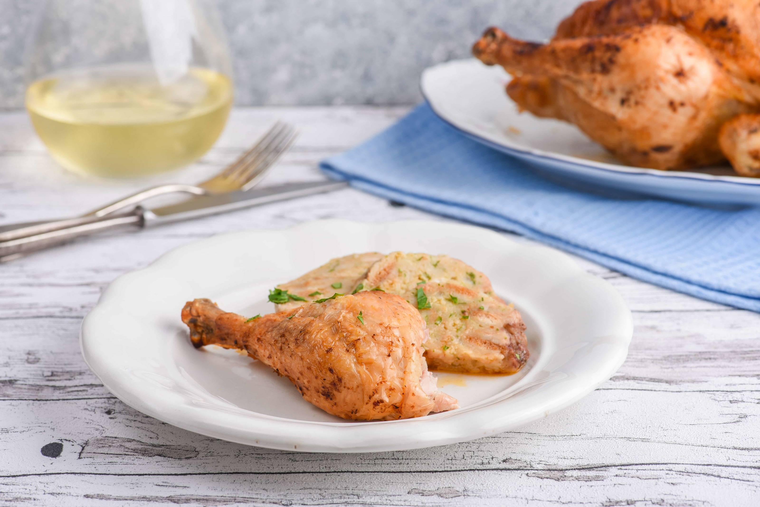 Gefülltes Brathuhn Rezept - ichkoche.de