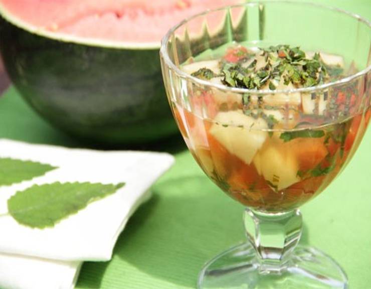 Wassermelonen Apfel Kompott Aus Dem Dampfgarer Rezept Ichkoche At