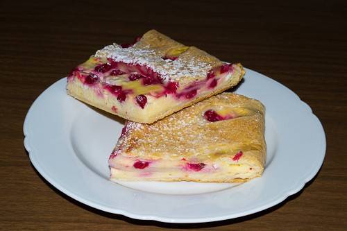 Ribisel-Topfenstrudel Rezept - ichkoche.de