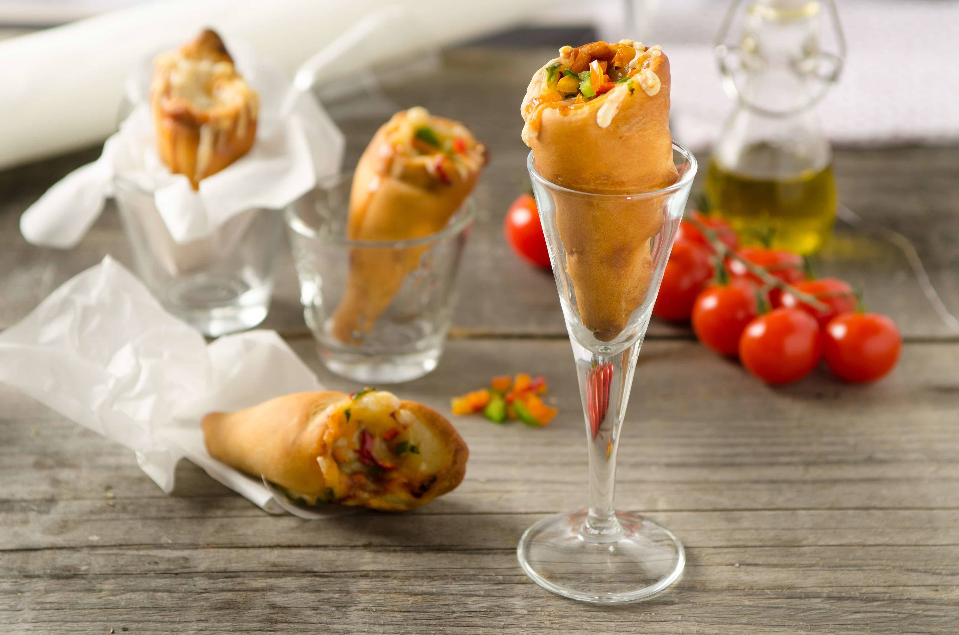 Pizza-Stanitzel Rezept - ichkoche.at