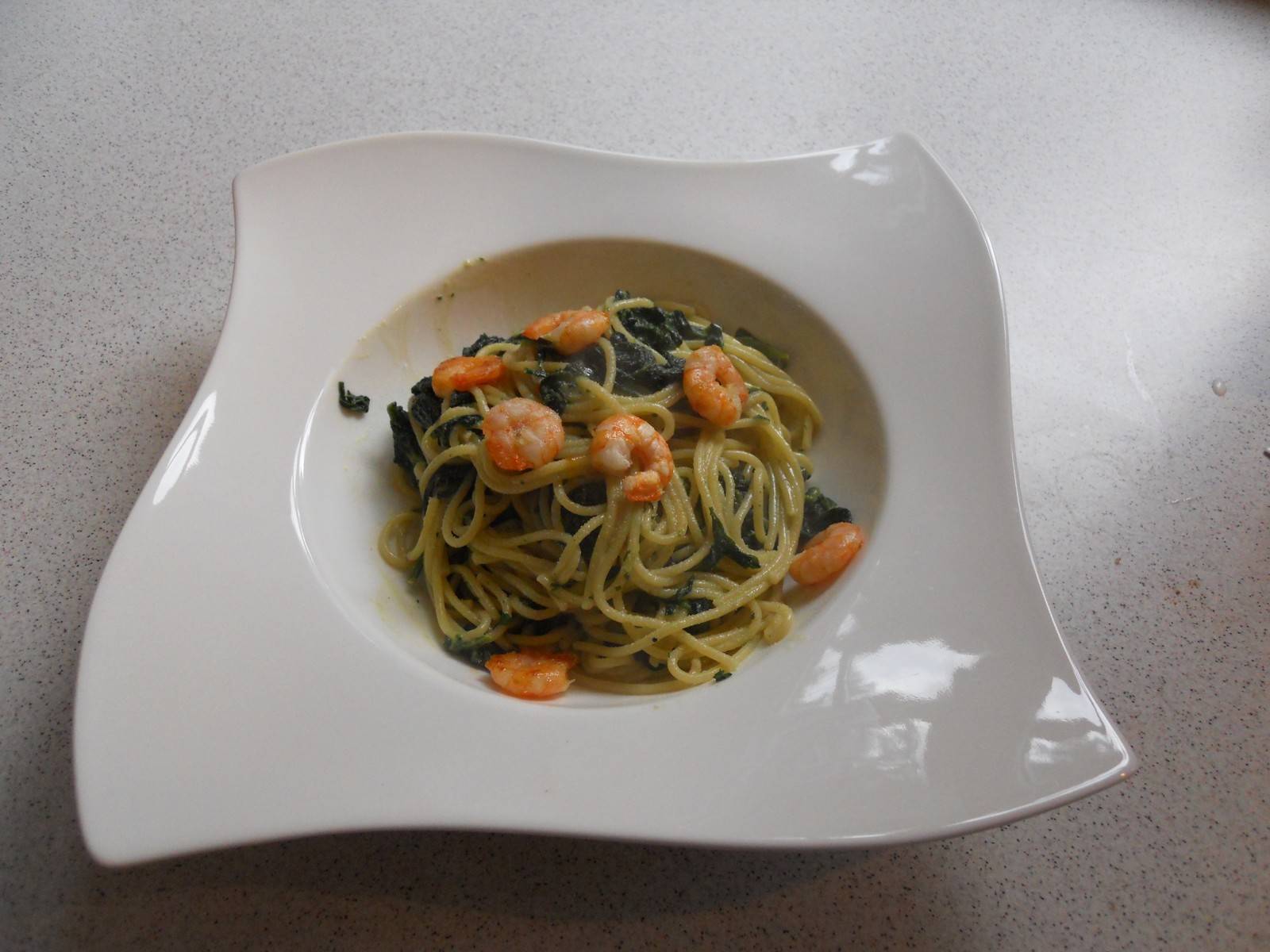 Spinat-Spaghetti Rezept - ichkoche.at