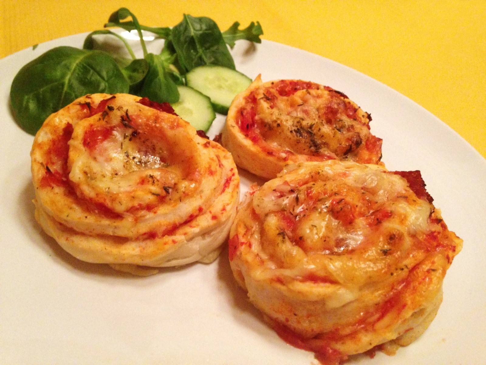 Pizzaschnecken pikant Rezept - ichkoche.de