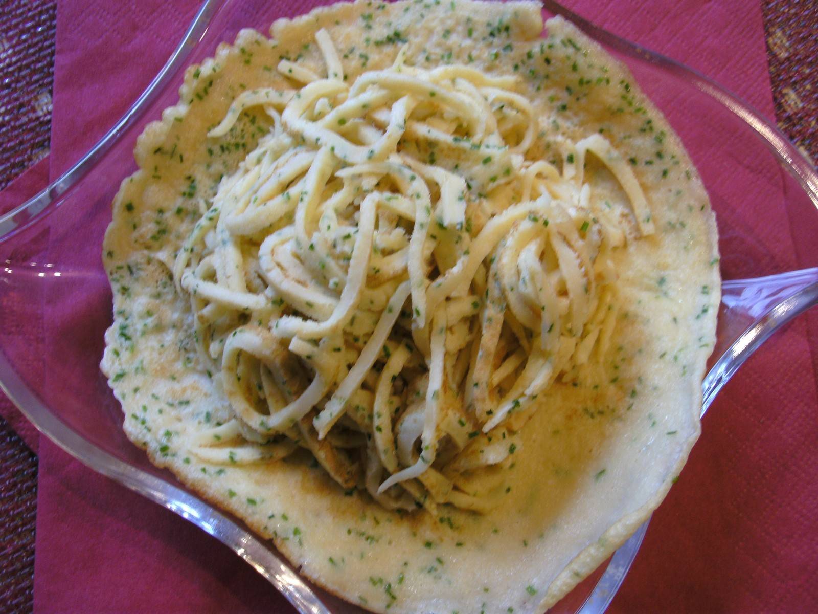 Schnittlauch-Frittaten Rezept - ichkoche.ch