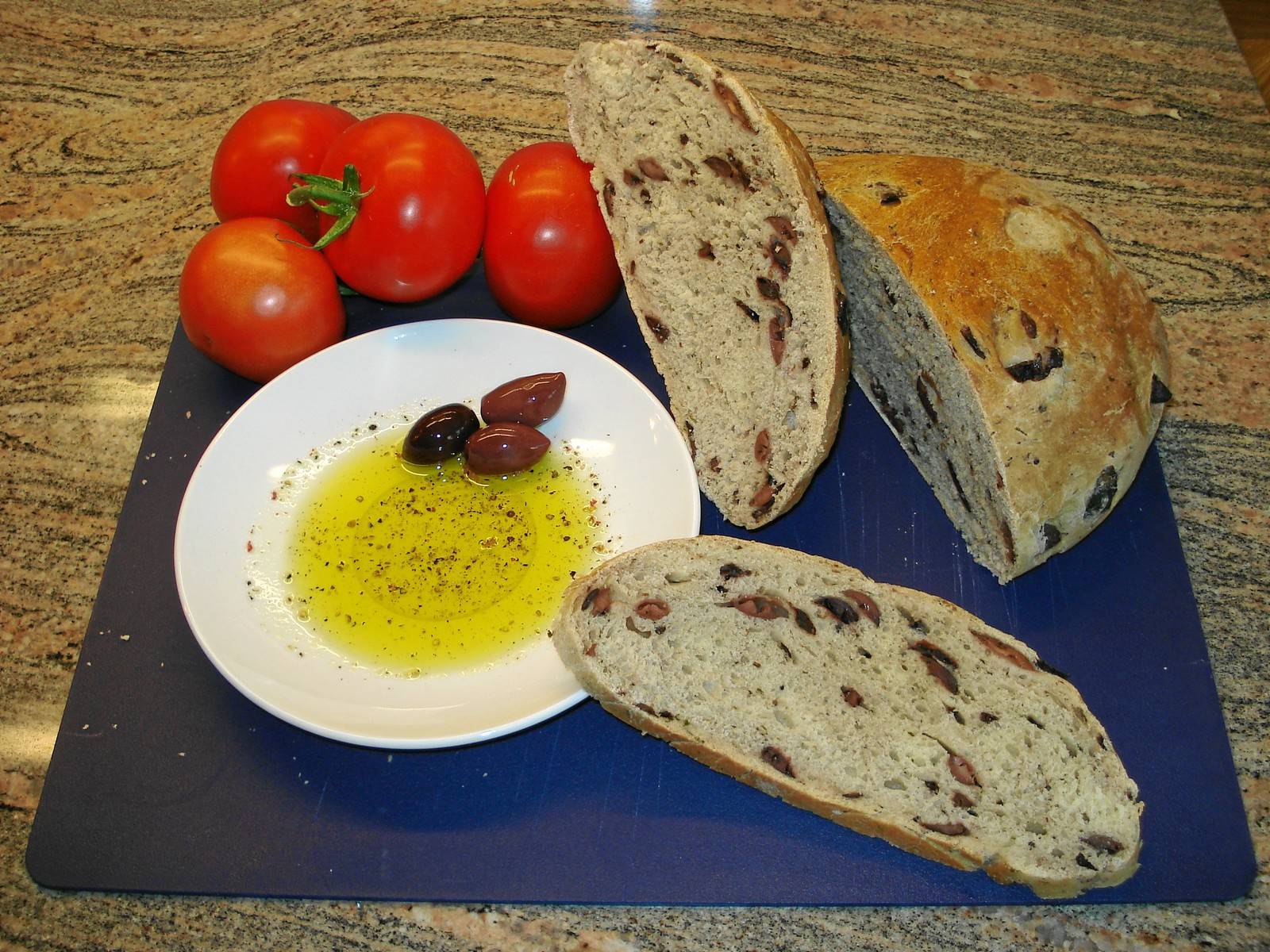 Olivenbrot Rezept - ichkoche.ch