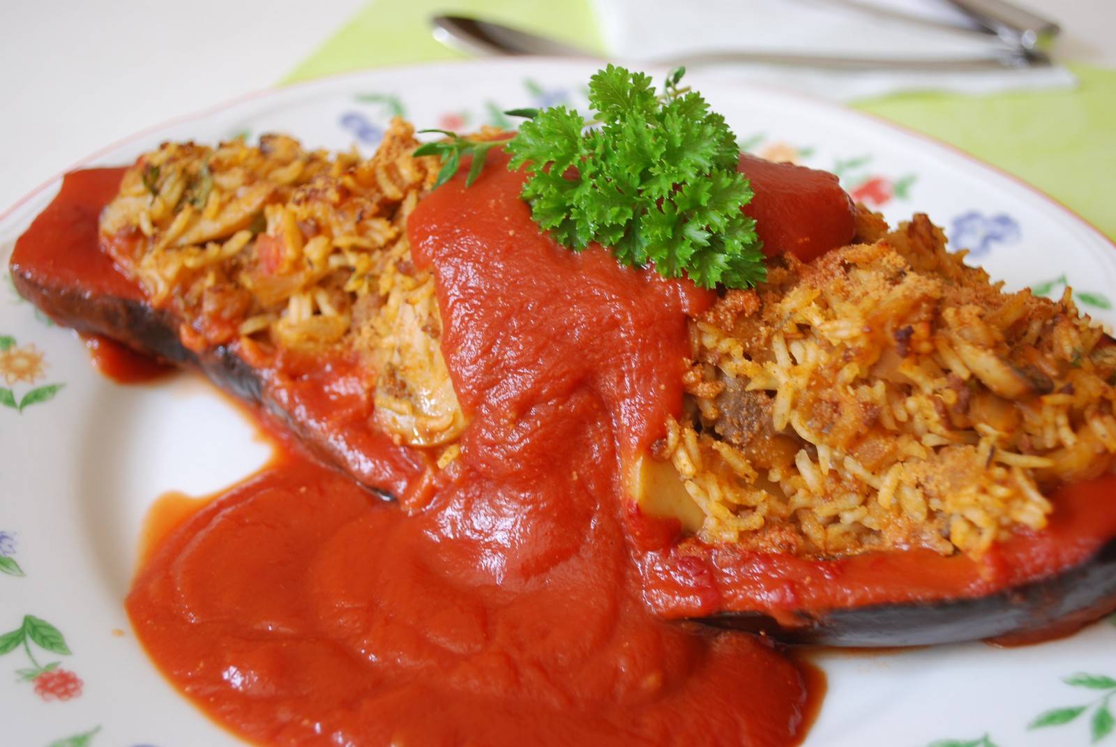 Überbackene Melanzani Rezept - ichkoche.at