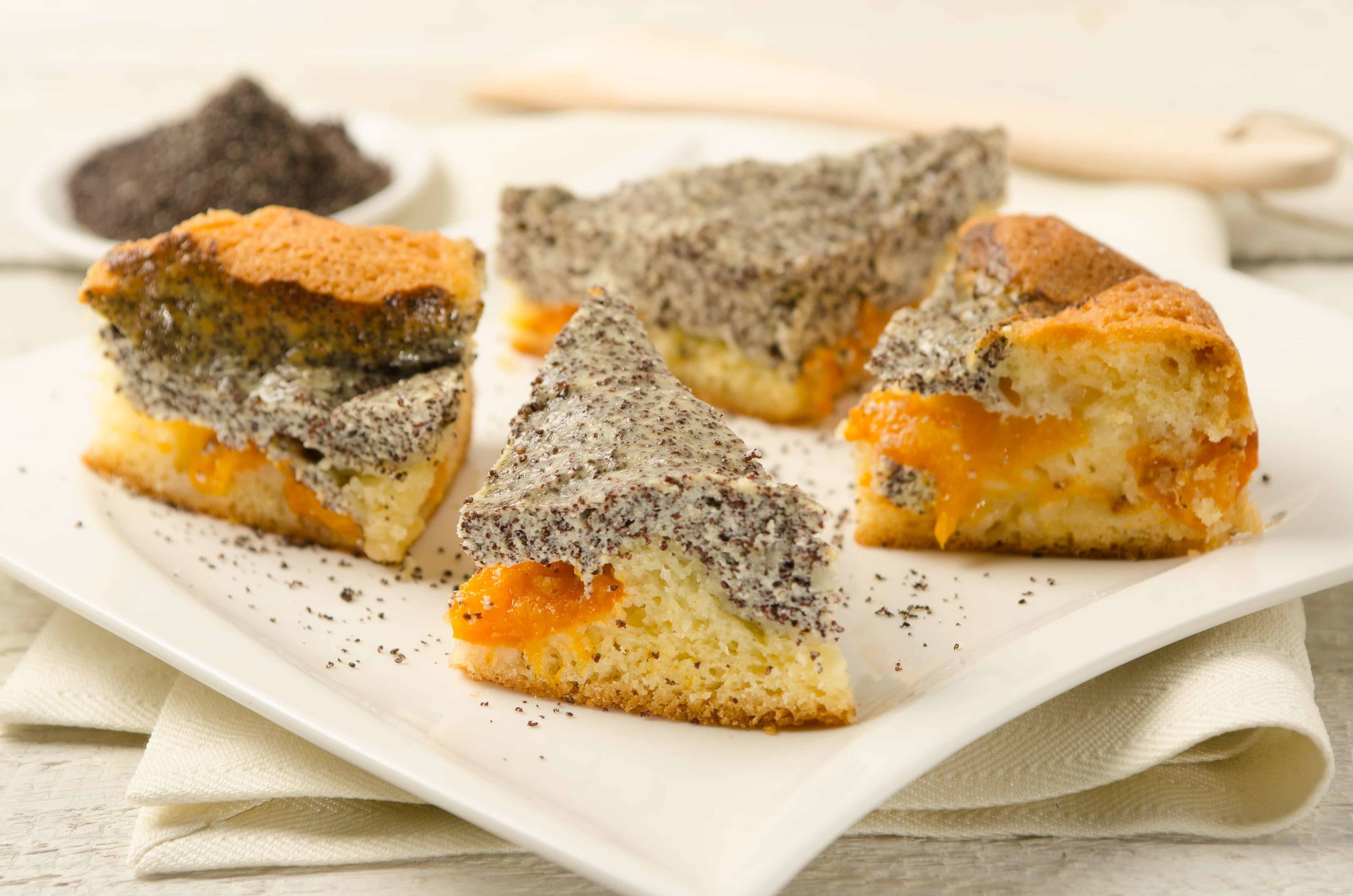 Marillen-Mohn-Kuchen Rezept - ichkoche