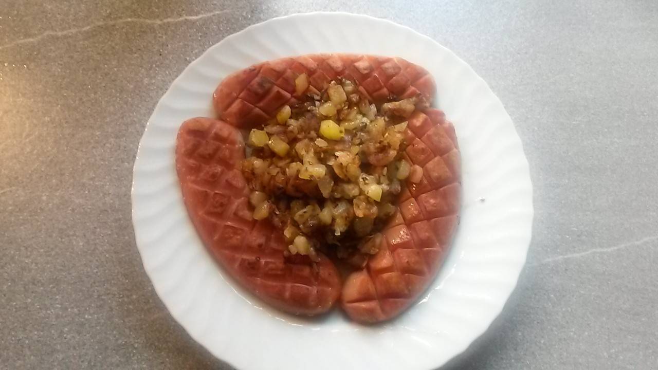 Augsburger mit Rösterdäpfel Rezept - ichkoche.de