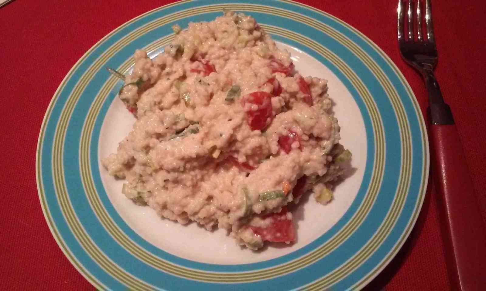 Vollkorn-Couscoussalat mit Joghurt Rezept - ichkoche.de