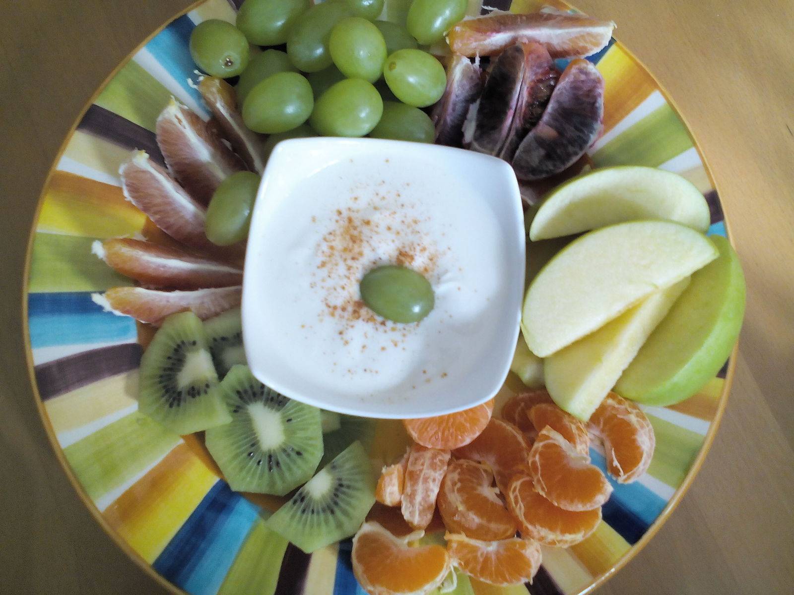 Früchte mit Joghurt-Dip Rezept - ichkoche.de