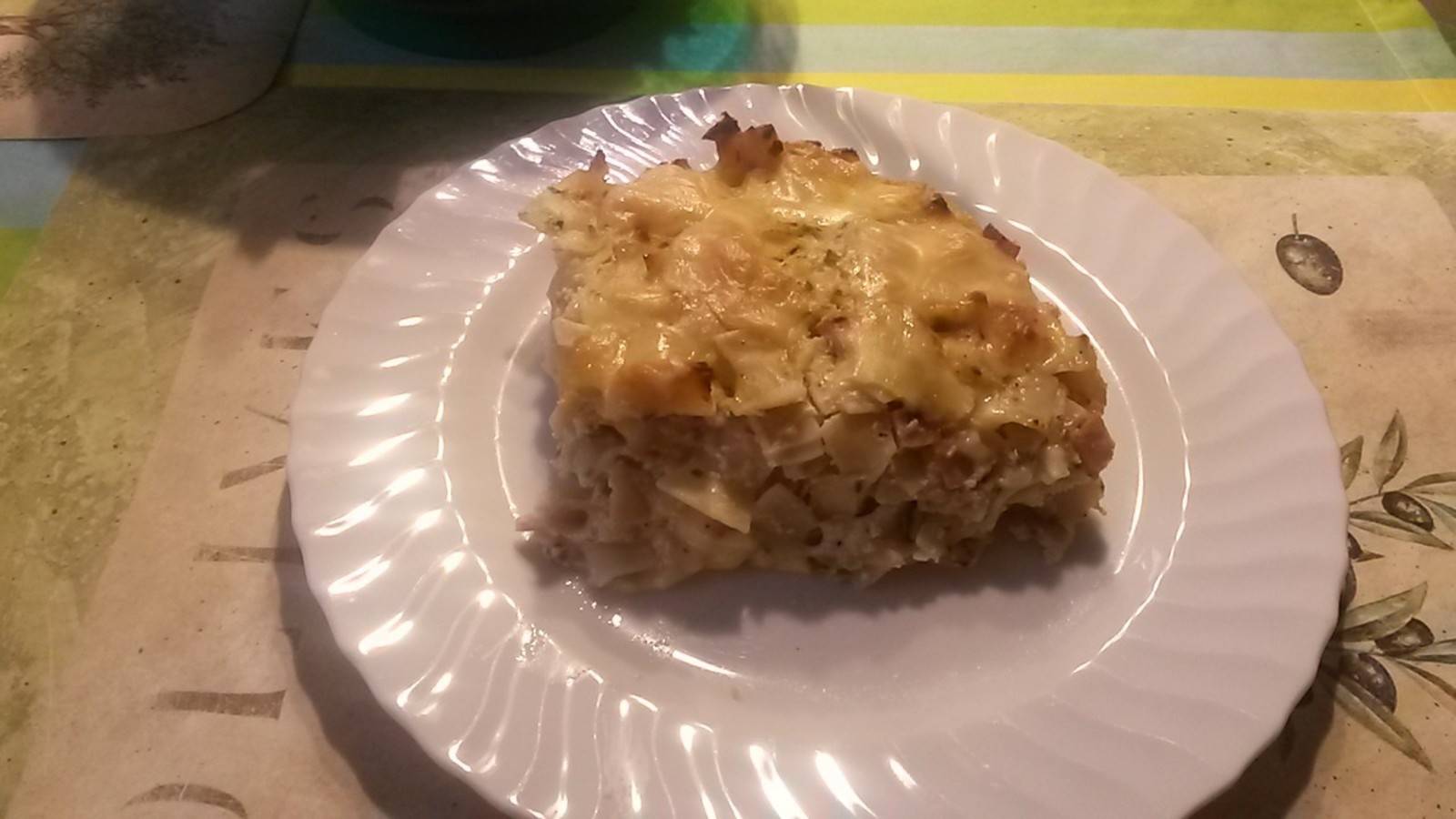 Schinken-Fleckerl-Auflauf Rezept - ichkoche.de