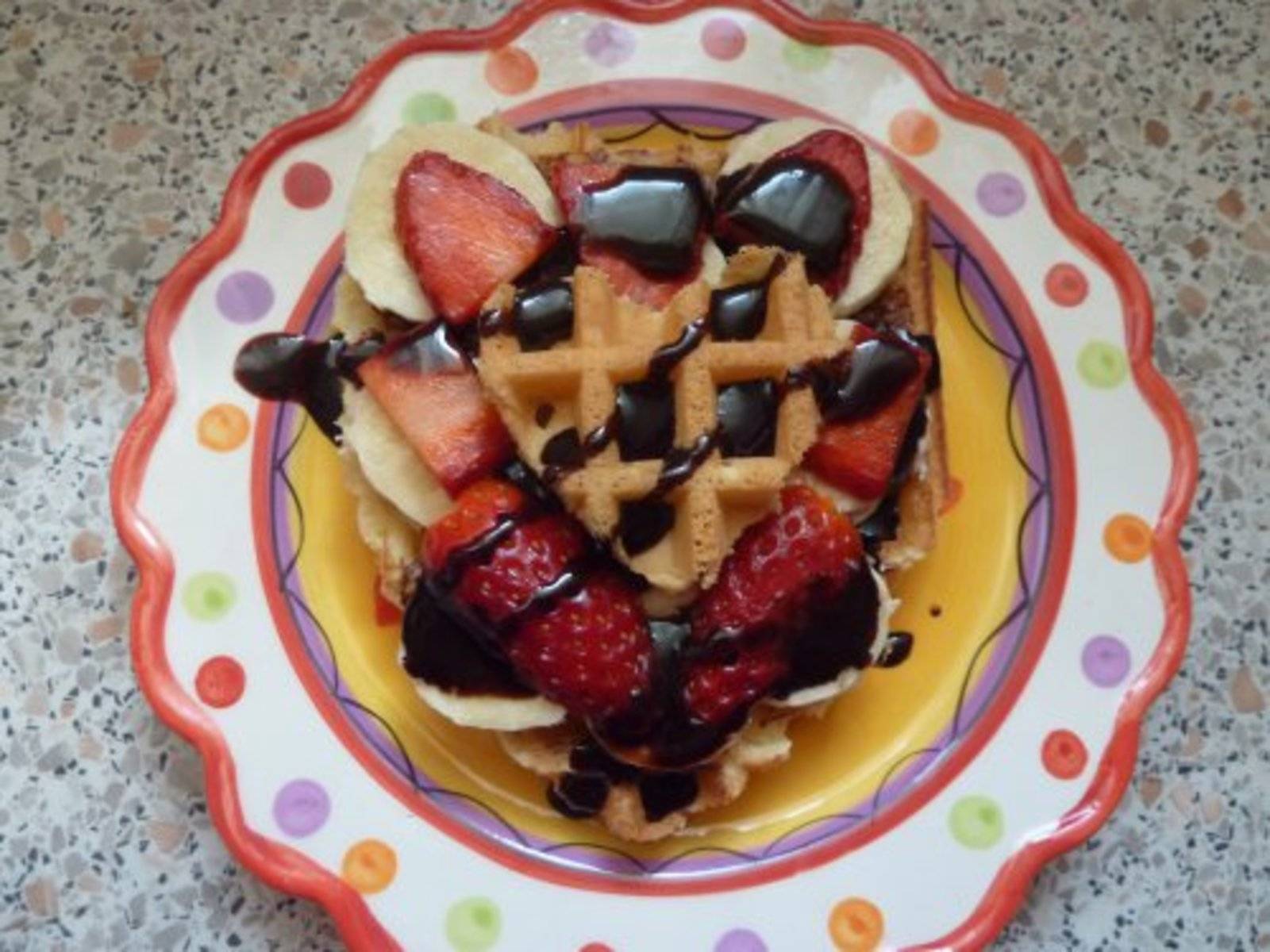 Waffelherz Rezept - ichkoche.de