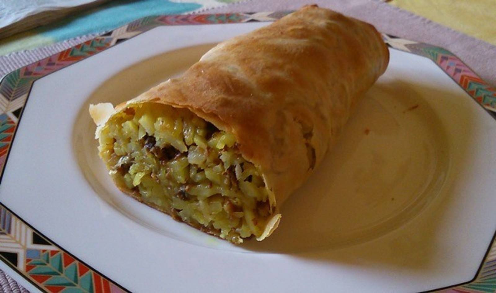 Erdäpfel-Grammel-Strudel Rezept - ichkoche.at