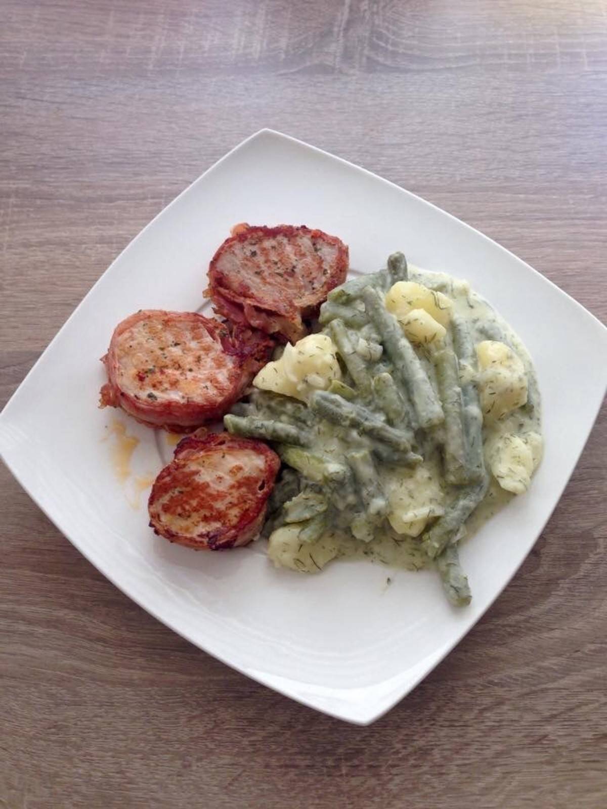 Rahmfisolen mit Dille Rezept - ichkoche.at