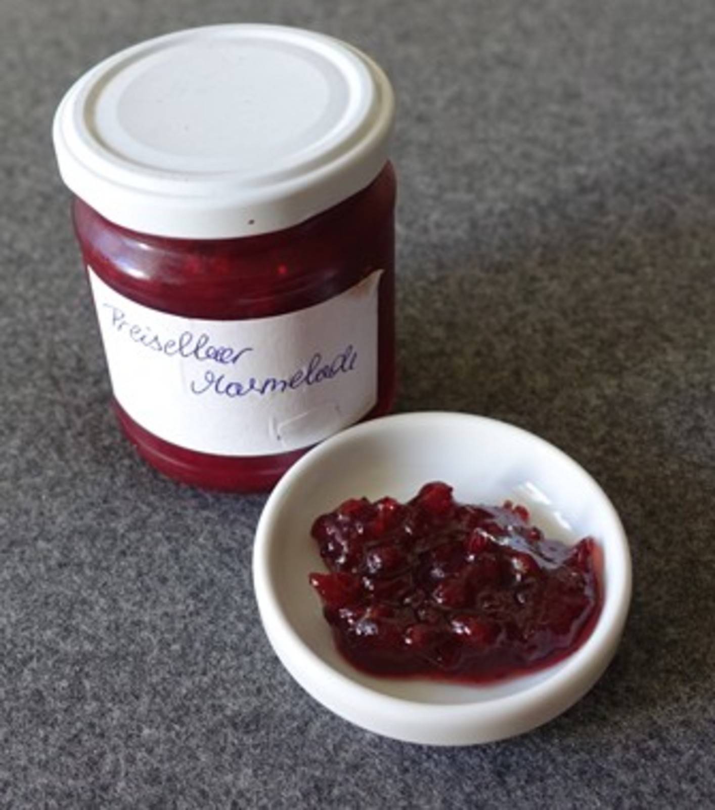 Preiselbeermarmelade Rezept - ichkoche.de