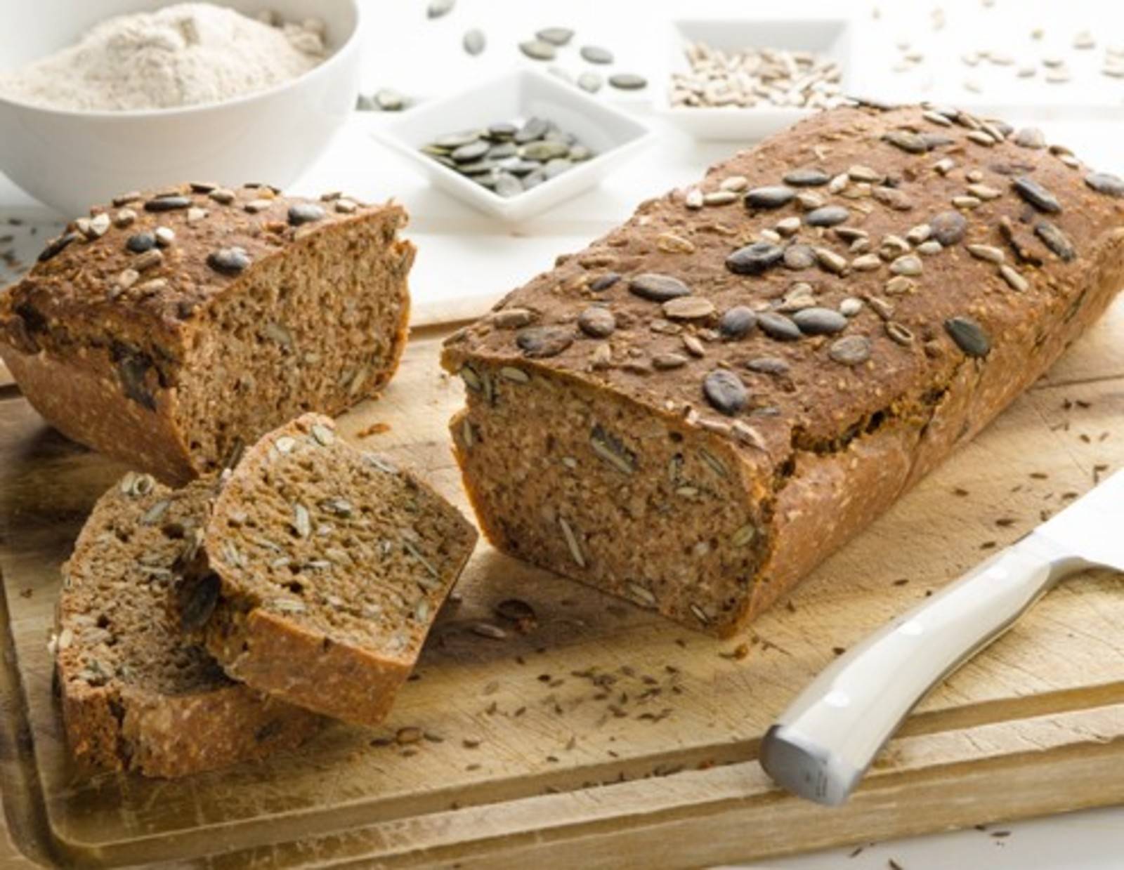 Dinkel-Vollkornbrot Rezept - ichkoche.ch