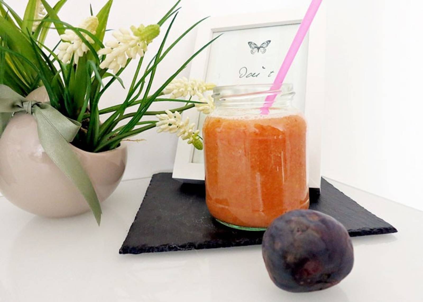 Feige-Banane-Apfel Smoothie Rezept - ichkoche.de