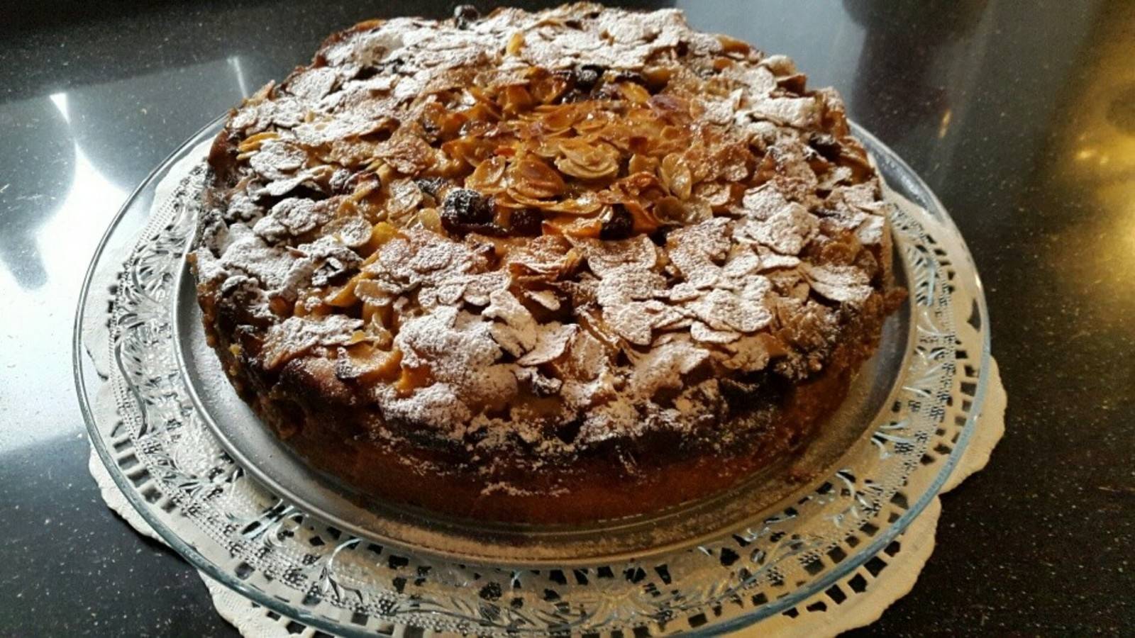 Apfeltorte mit Mandeln Rezept - ichkoche.de